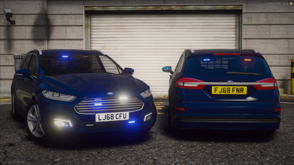 Metropolitan Police VCTF Mondeo Variant 1 [ELS] – Moddex Development