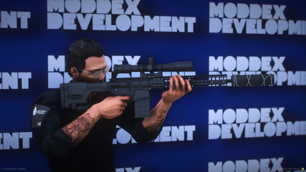 Sig 716 DMR (Met Police TRO Rifle) – Moddex Development