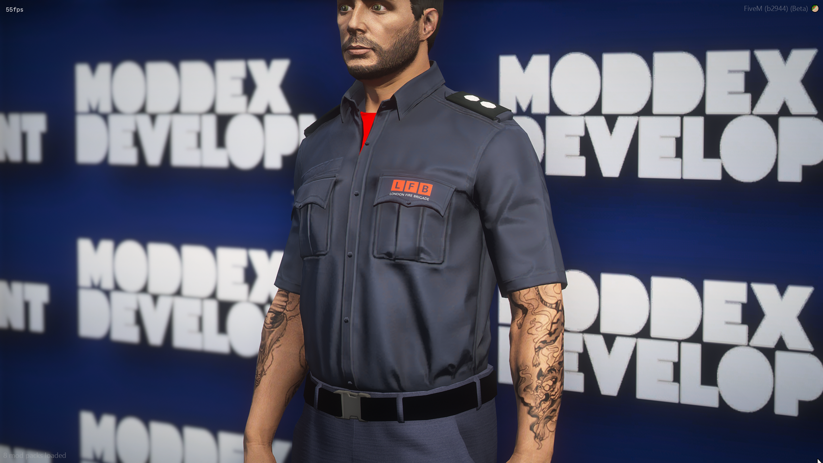 LFB Station Wear Pack – Moddex Development