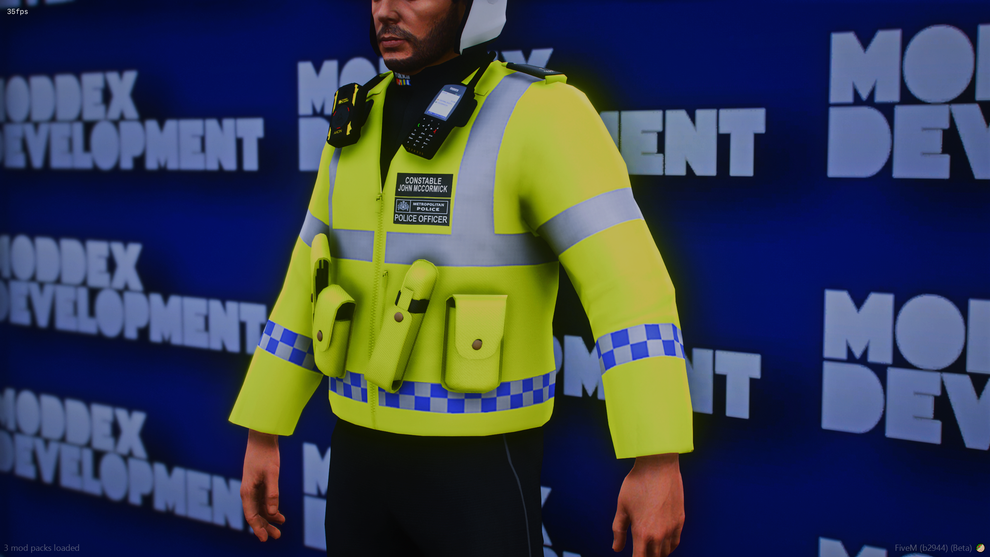 Bike Hivis Load-Bearing Jacket – Moddex Development