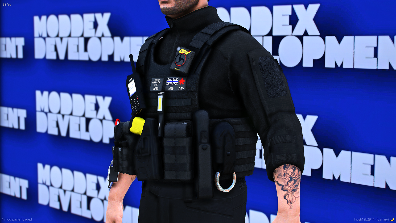 South Wales Police Firearms Vest's – Moddex Development