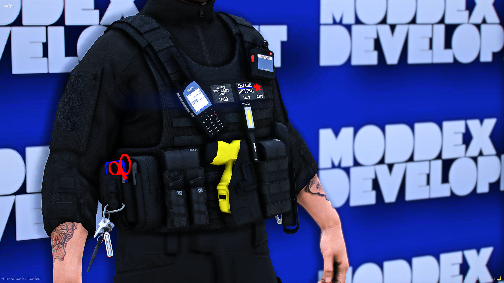 South Wales Police Firearms Vest's – Moddex Development