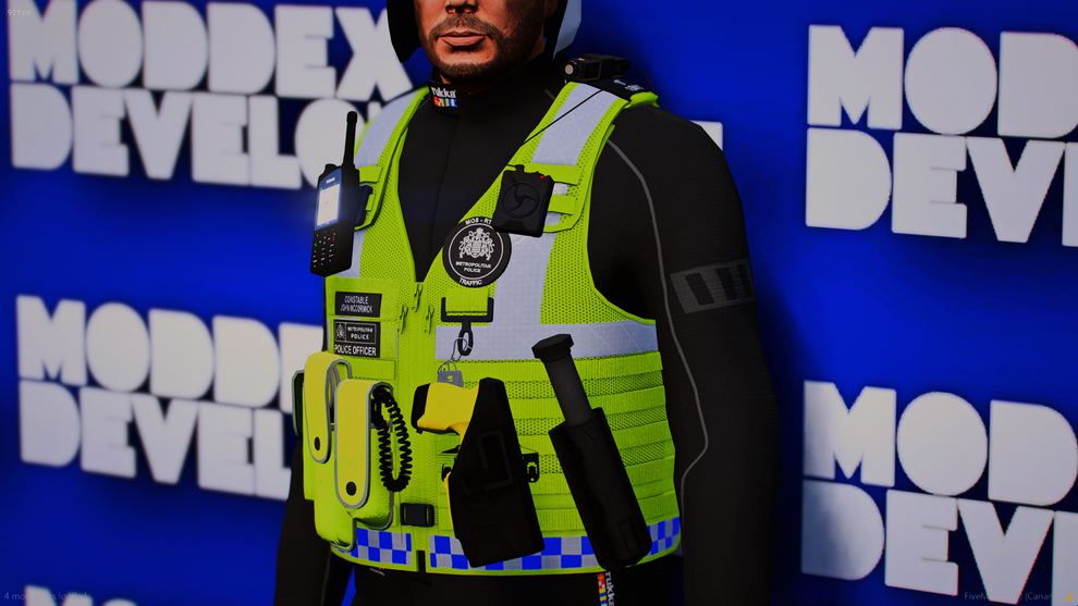 Met Police - Bike Hivis Vest – Moddex Development