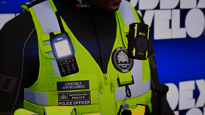 Met Police - Bike Hivis Vest – Moddex Development
