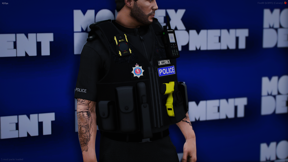 Kent Police Load Bearing Vest – Moddex Development