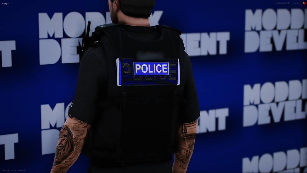 Kent Police Load Bearing Vest – Moddex Development