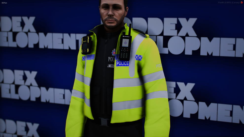 Kent Police Open Hivis Jacket – Moddex Development
