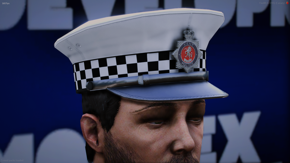 Kent Police Peaked Hats – Moddex Development