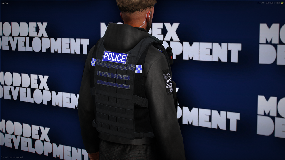 Nottinghamshire Police RPU Vest – Moddex Development