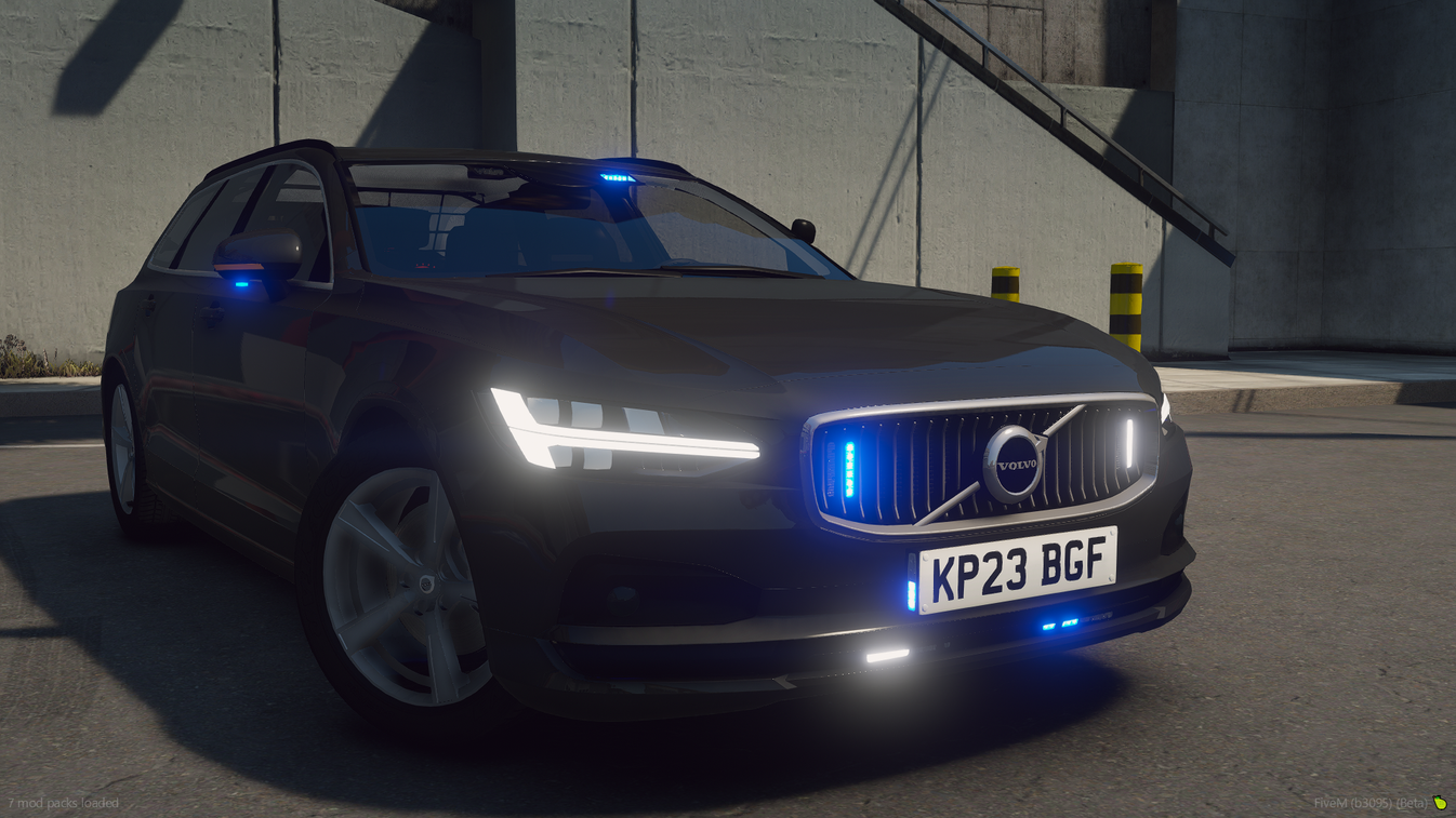 Metropolitan Police Unmarked RTPC Volvo V90 2023 – Moddex Development