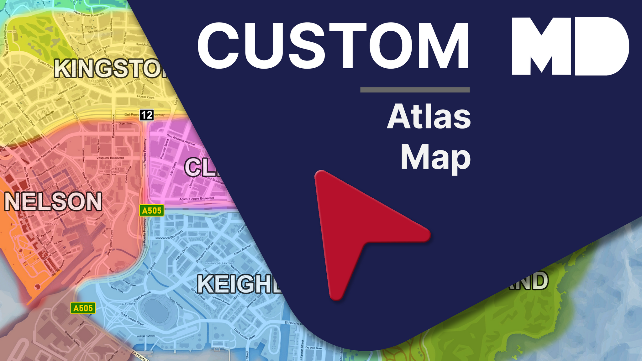 Custom Order - Atlas Map – Moddex Development