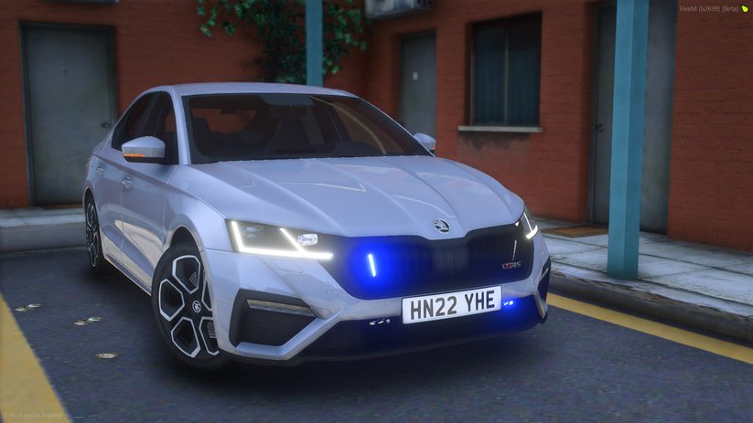 Metropolitan Police CID Skoda Octavia VRS 2022 – Moddex Development