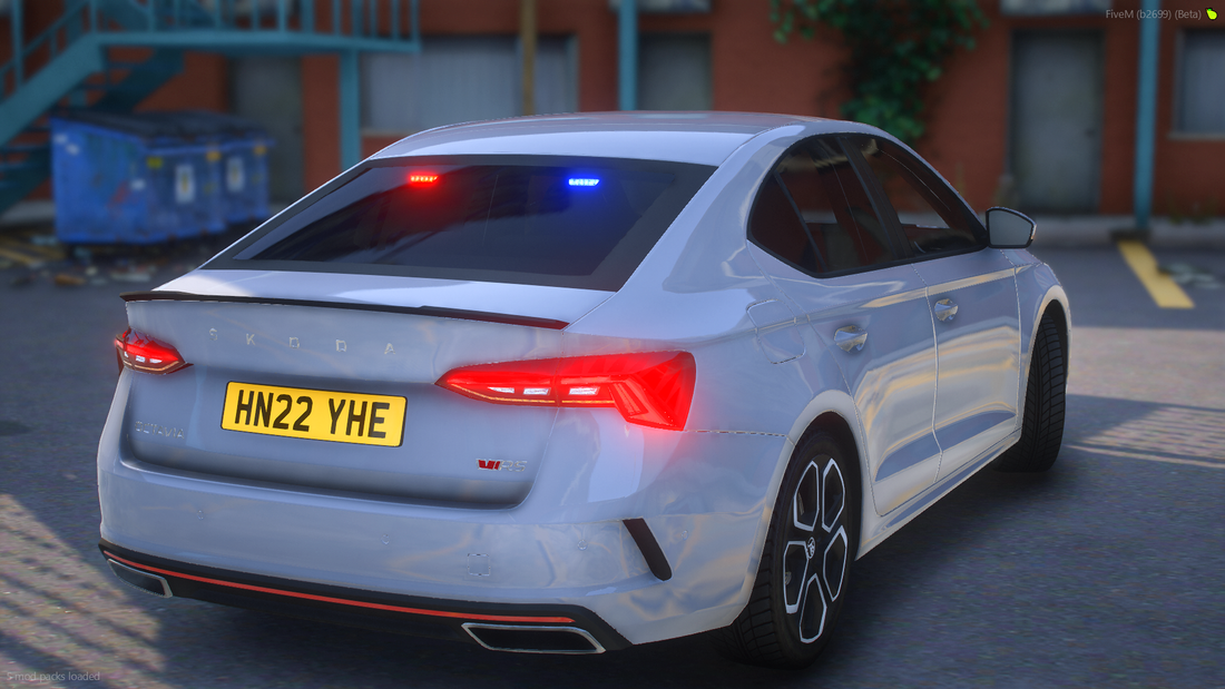 Metropolitan Police CID Skoda Octavia VRS 2022 – Moddex Development
