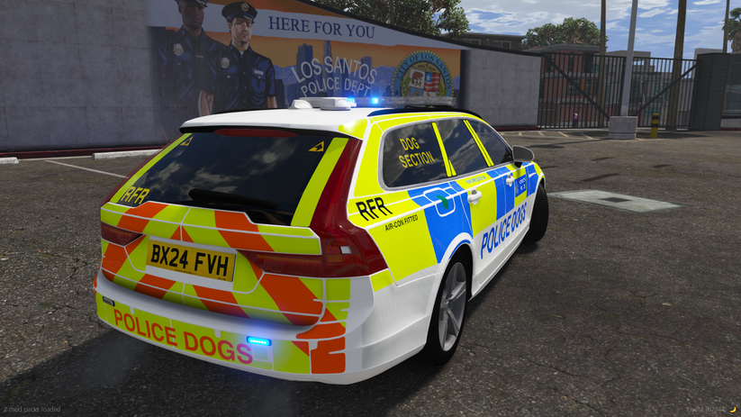 Metropolitan Police DSU Volvo V90 2024 – Moddex Development