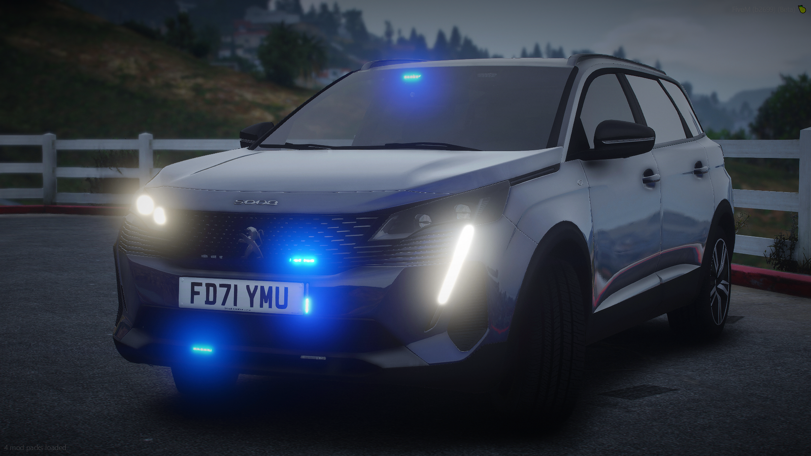 Met Police VCTF Peugeot 5008 (ELS) – Moddex Development