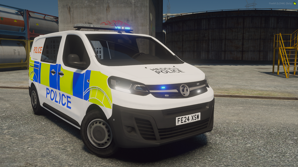 2023 & 2024 South Wales Police Vauxhall Vivaro Pack – Moddex Development
