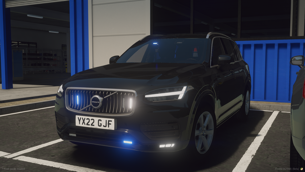 Unmarked Traffic Volvo XC90 2022 – Moddex Development