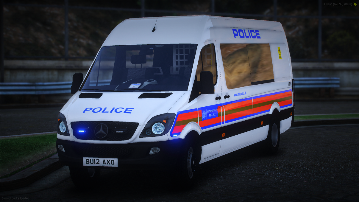 Metropolitan Police Mercedes Sprinter Pixie Van – Moddex Development