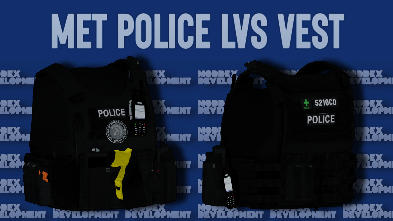 Met Police Cyre LVS Firearms Vest – Moddex Development