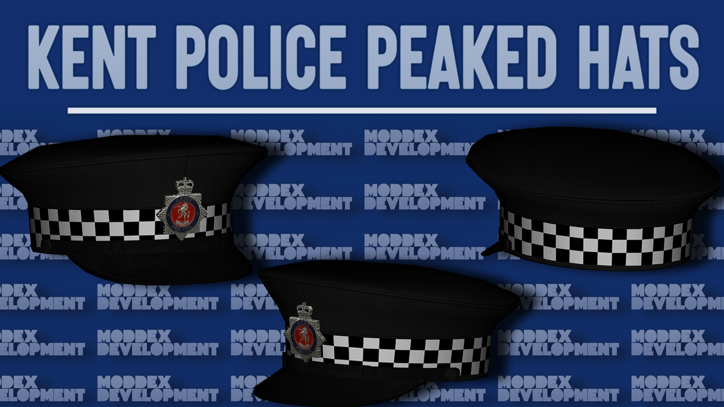 Kent Police Peaked Hats – Moddex Development