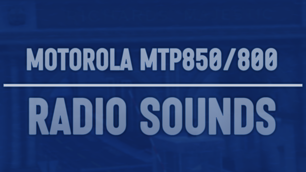 Motorola MTP850/MTH800 Radio Sounds – Moddex Development
