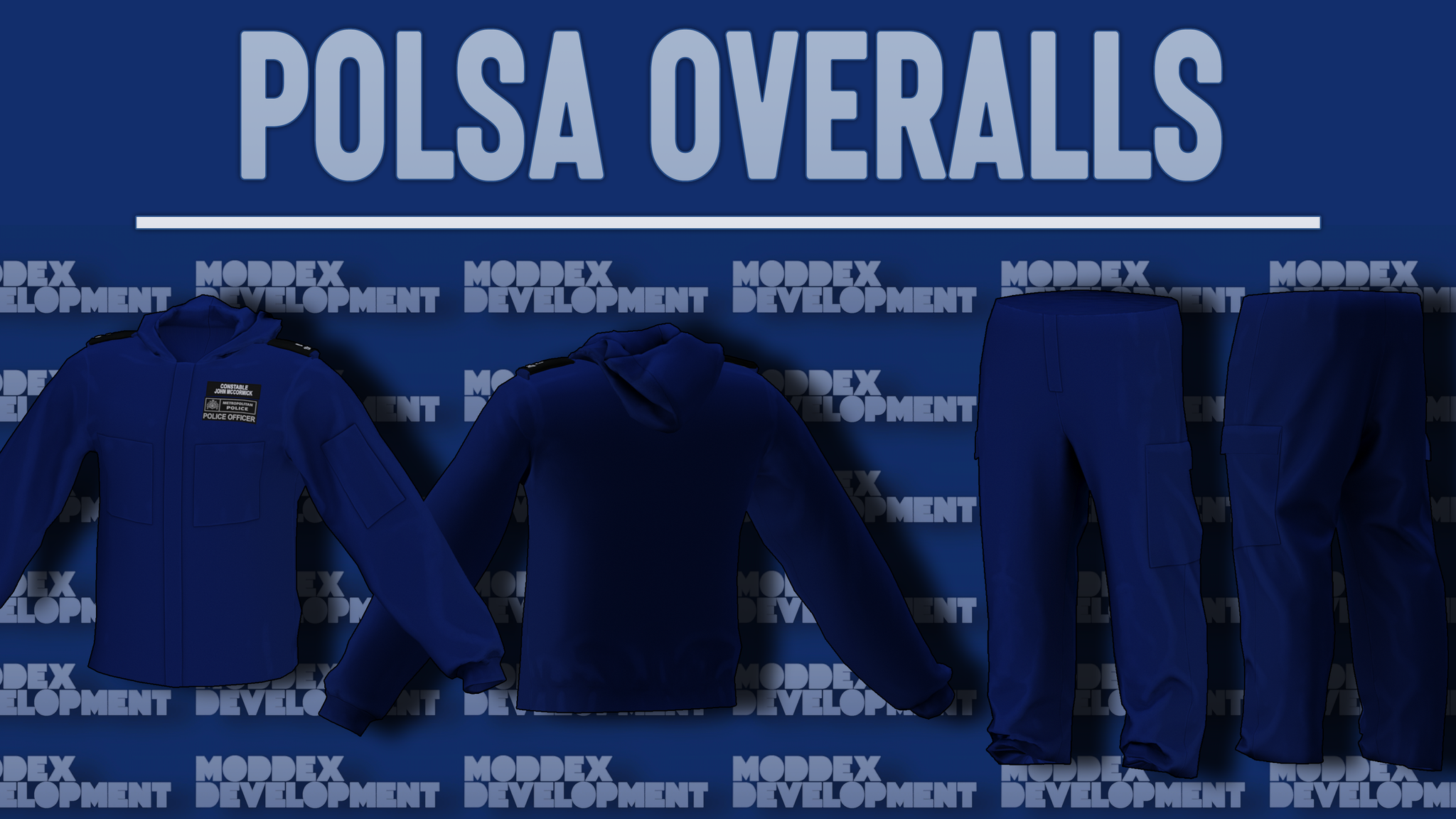 Met Police POLSA Overalls – Moddex Development