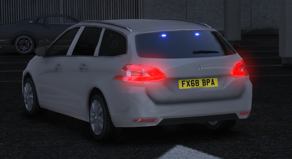 [Non-ELS] Met Police Peugeot 308 SW Unmarked - UK / British - LauncherLeaks