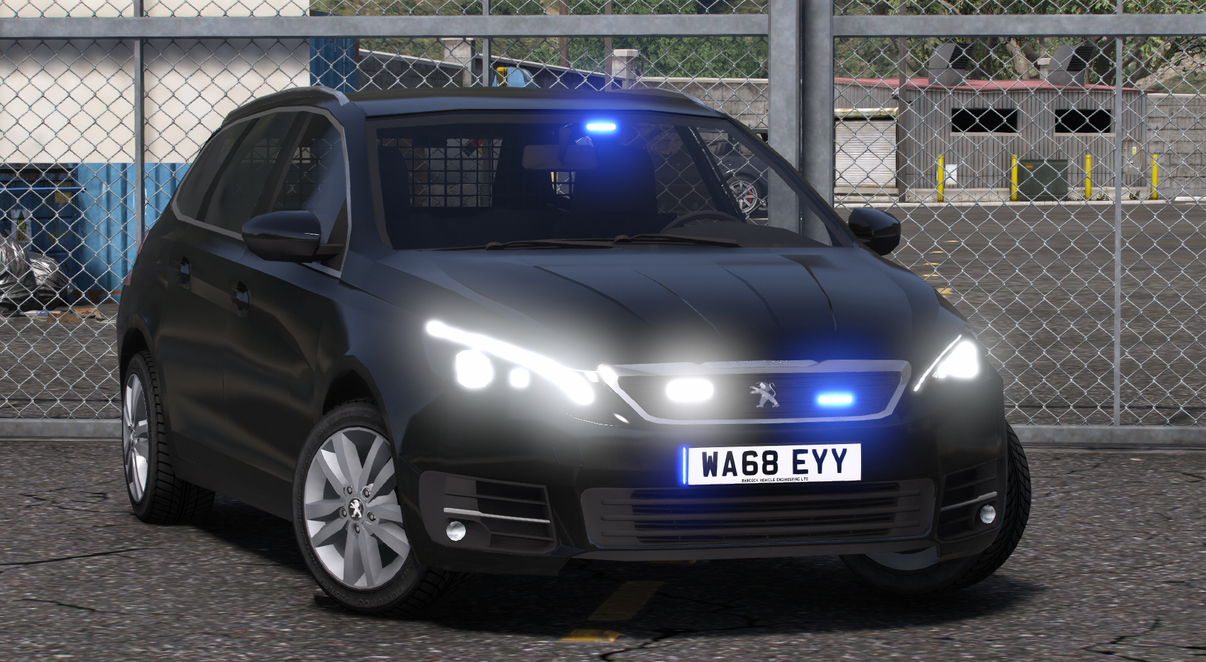 Metropolitan Police Unmarked Peugeot 308 SW [NON ELS] – Moddex Development