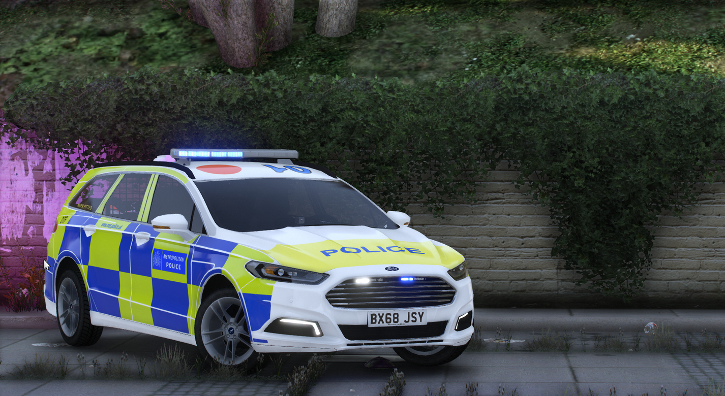 Metropolitan Police Ford Mondeo Traffic Car [NON ELS] – Moddex Development