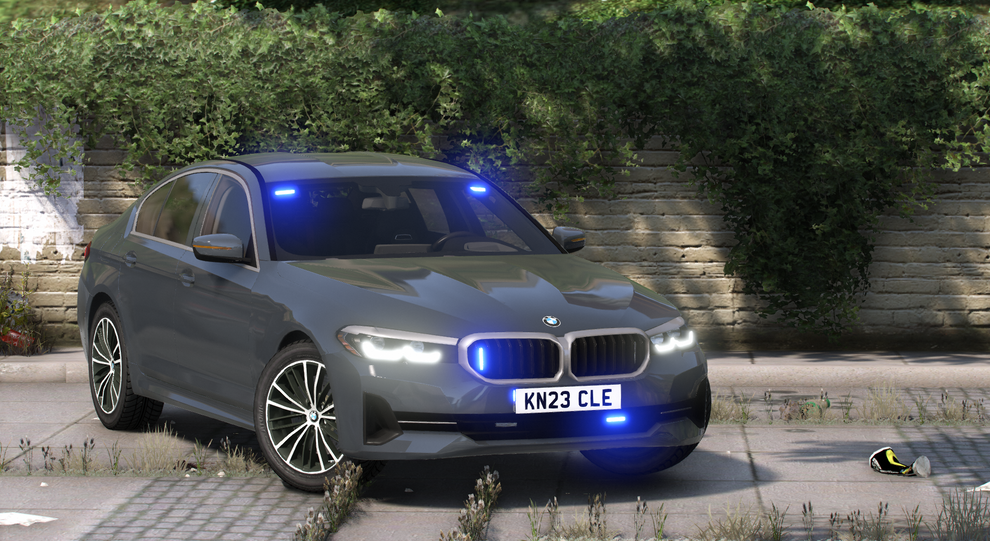 Unmarked BMW G30 Road Crime / Traffic Car [NON ELS] – Moddex Development