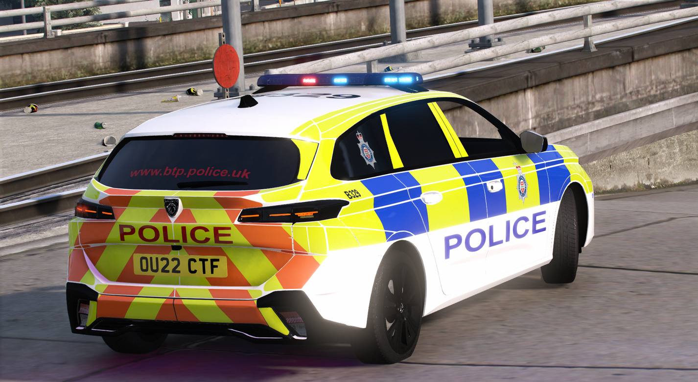 British Transport Police 2022 Peugeot 308 - ELS / NON ELS – Moddex ...