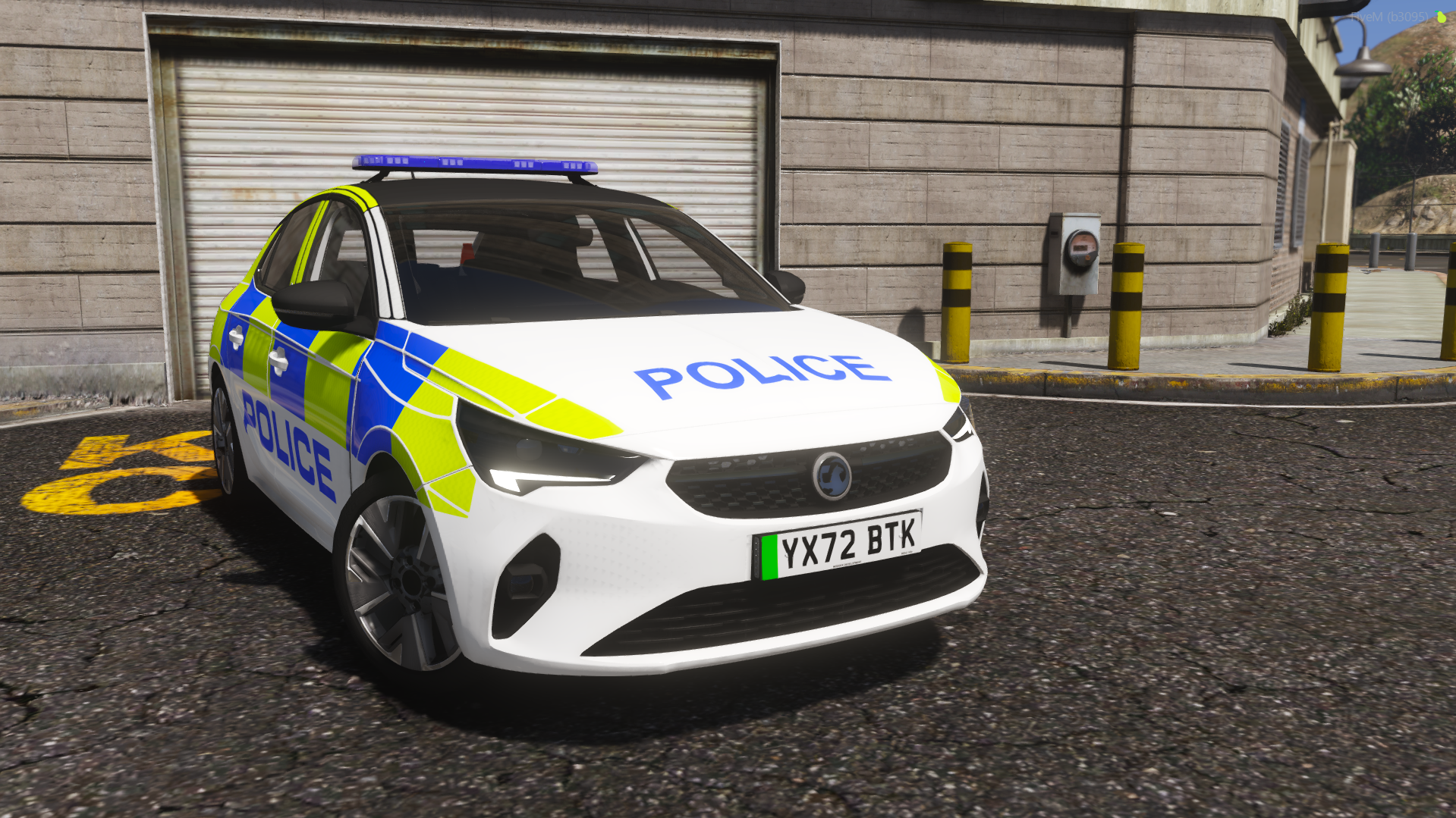 Marked Response Vauxhall Corsa 2022 – Moddex Development