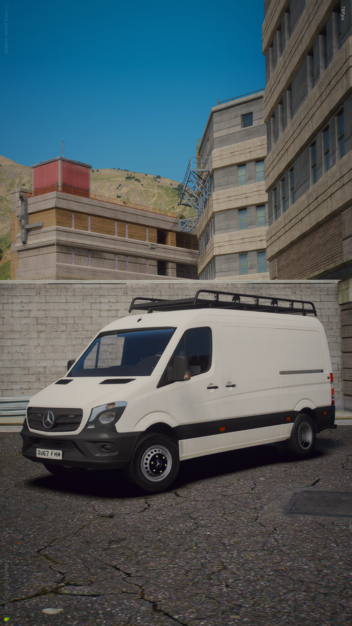 Metropolitan Police Counter Terrorism Mercedes Sprinter [ELS] – Moddex ...