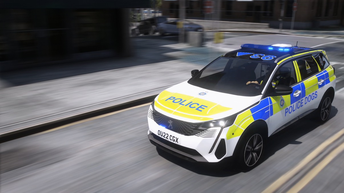 BTP Peugeot 5008 Dogs Van (ELS) – Moddex Development