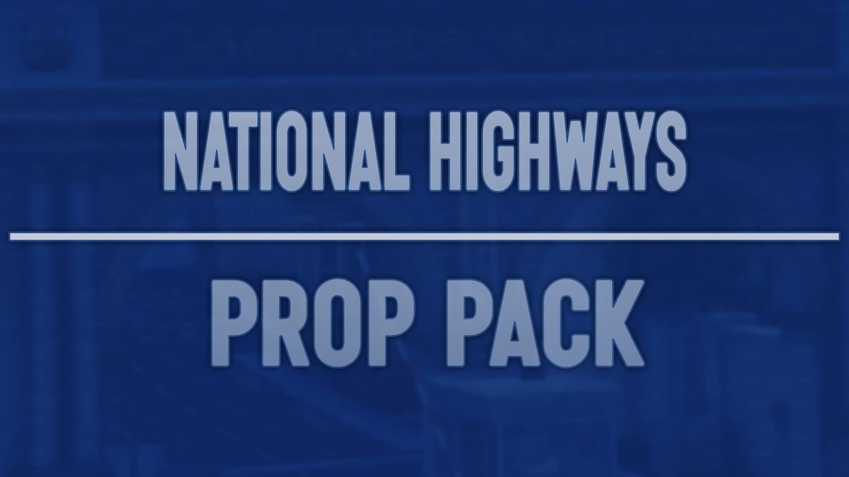 National Highways Sign Pack – Moddex Development