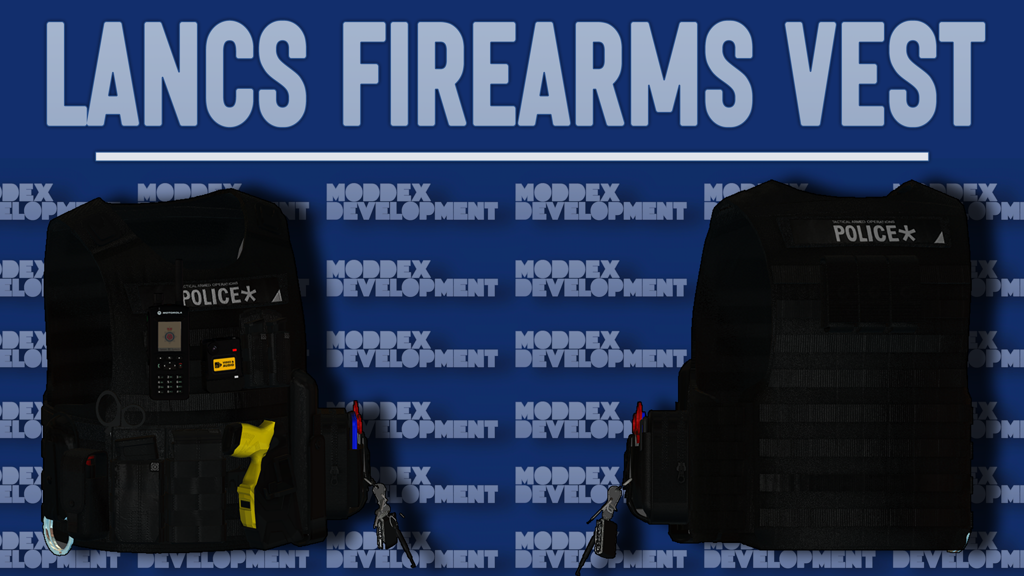 Lancashire Police Firearms Vest – Moddex Development
