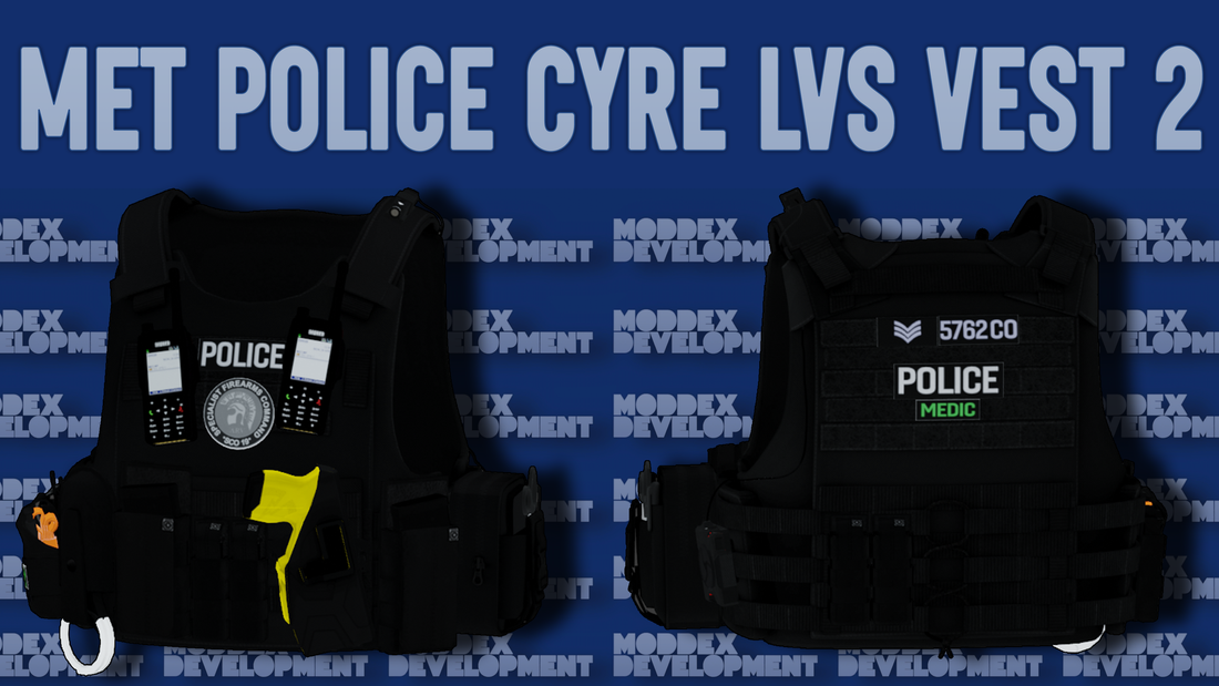 Met Police CYRE LVS Vest 2 – Moddex Development