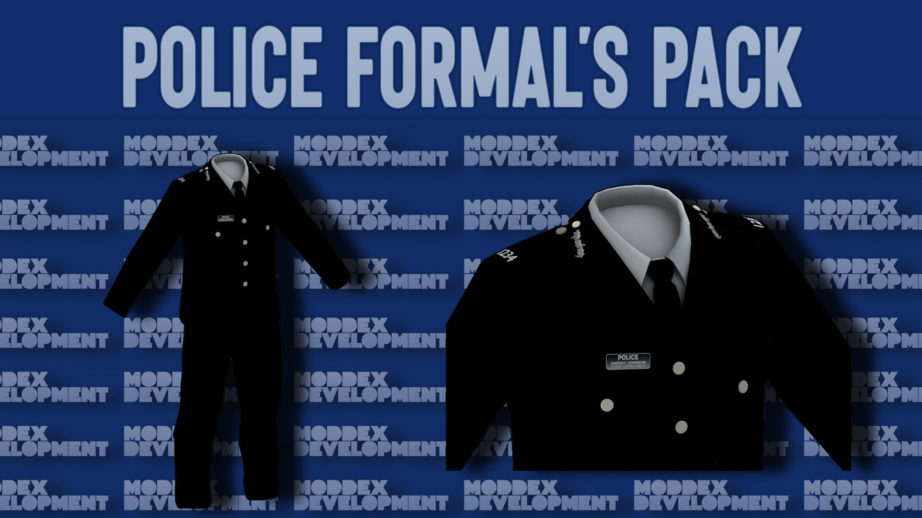Generic Police Formals Pack – Moddex Development